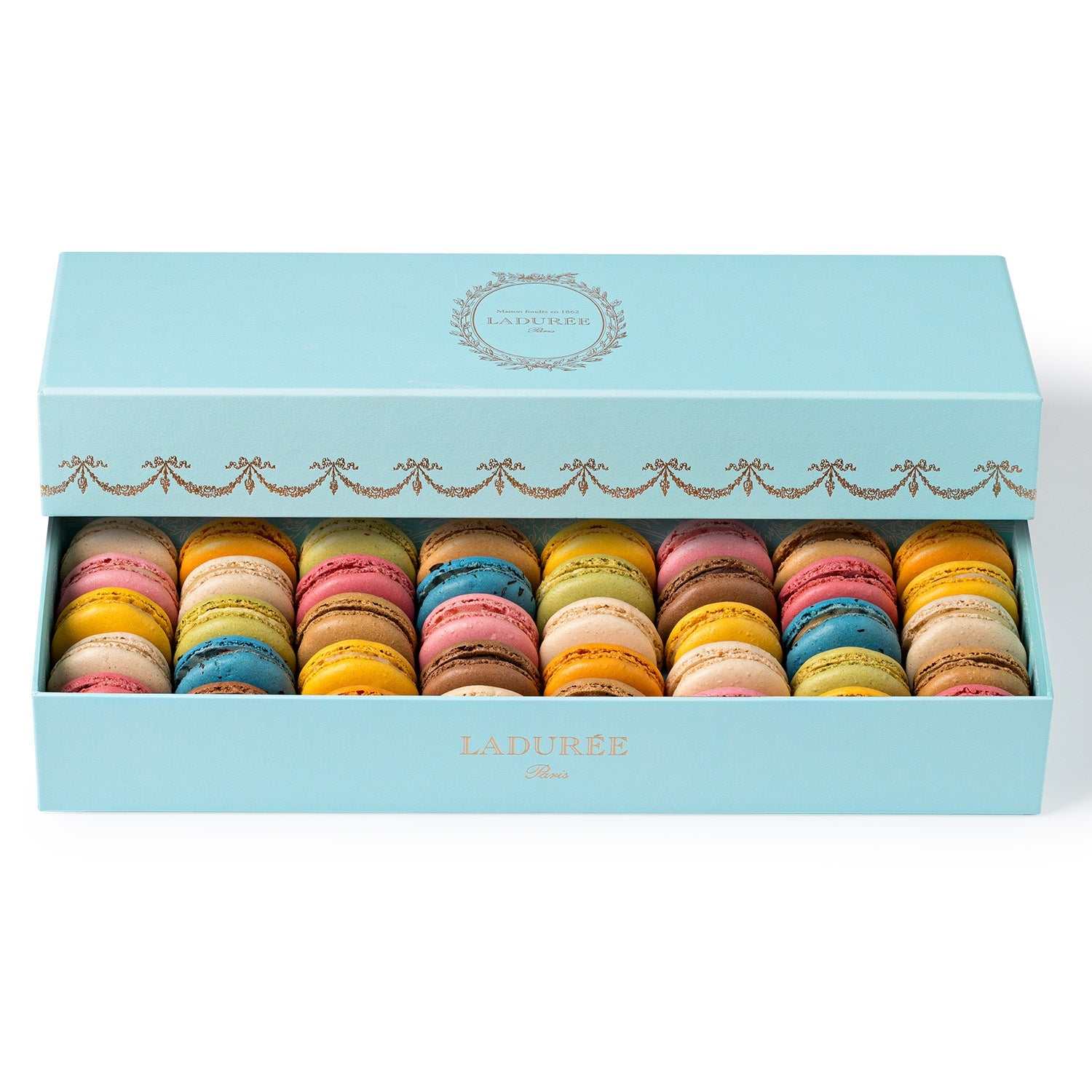 PRESTIGE BLUE BOX - 40 Macarons for In-Store Pickup – Ladurée Ireland